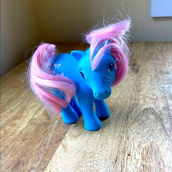 Hasbro | Toys | Vintage 983 My Little Pony G1 Bow Tie Bowtie Earth Pony ...